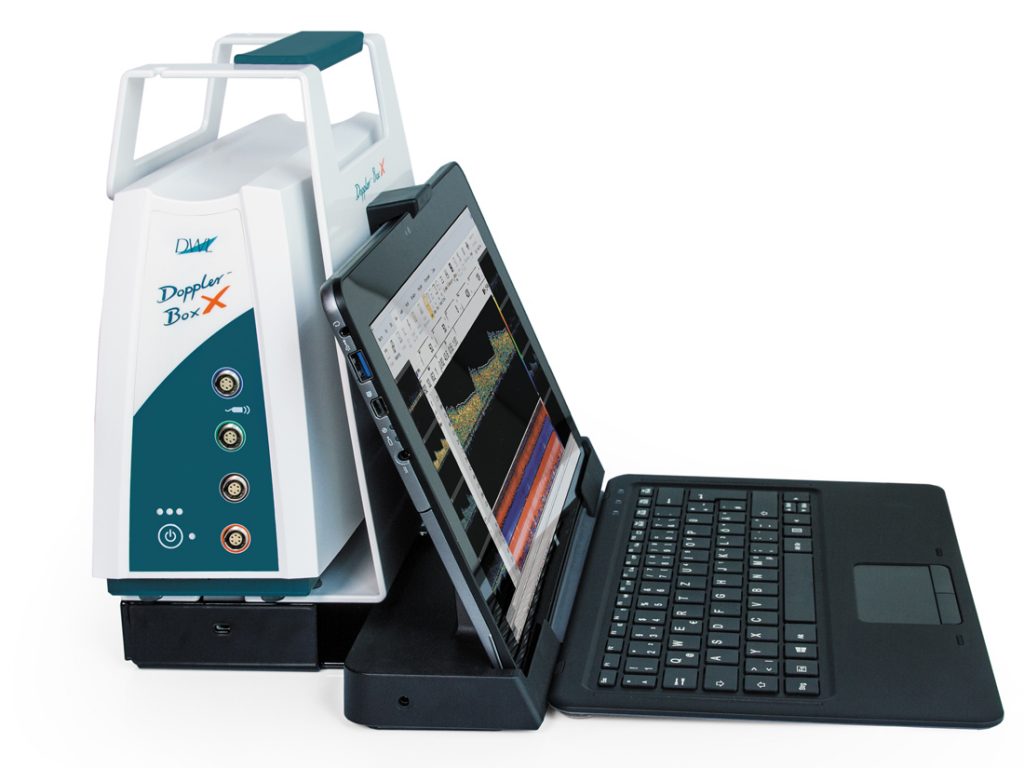 Doppler-BoxX for examinations of cerebral blood circulation - DWL