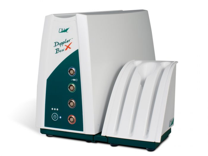 Doppler-BoxX for examinations of cerebral blood circulation - DWL