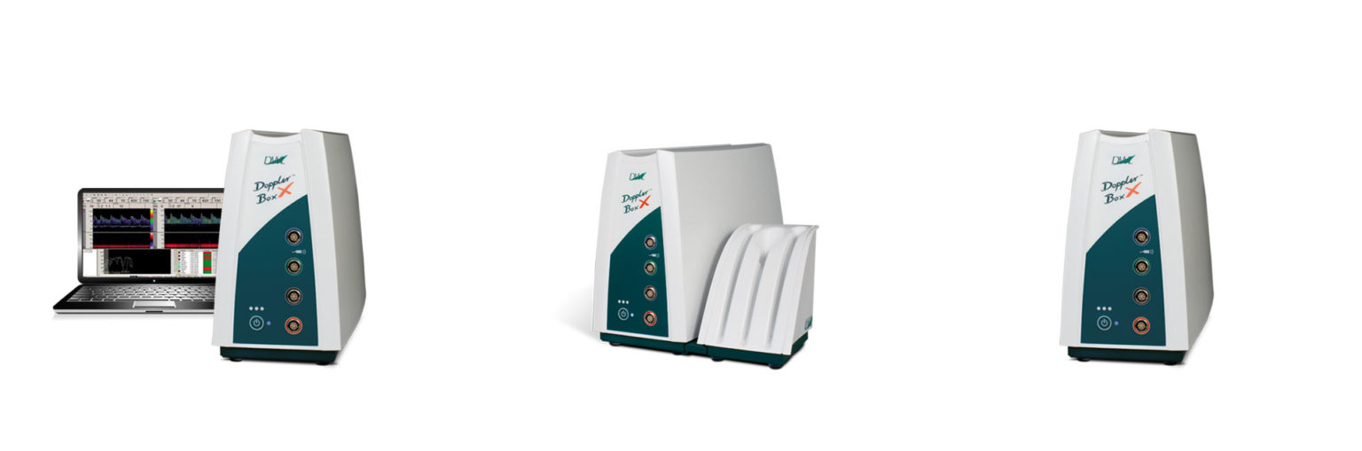 Doppler-BoxX for examinations of cerebral blood circulation - DWL