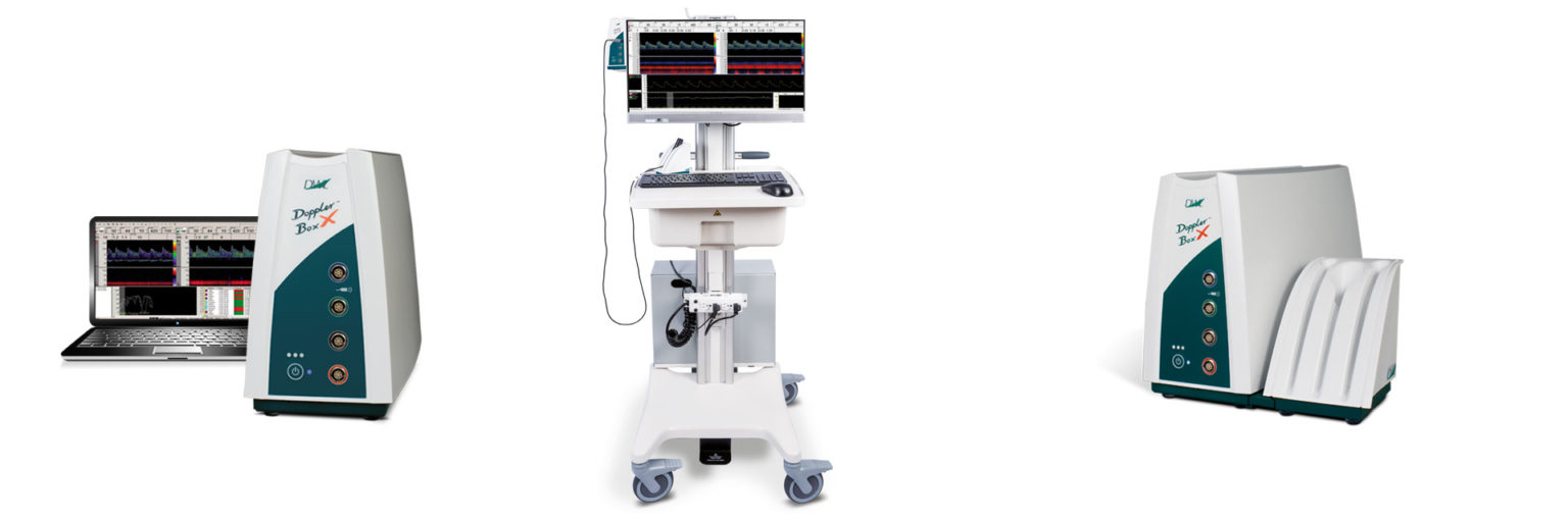 Doppler-BoxX for examinations of cerebral blood circulation - DWL