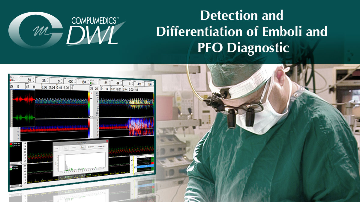 Emboli detection and differentiation - DWL