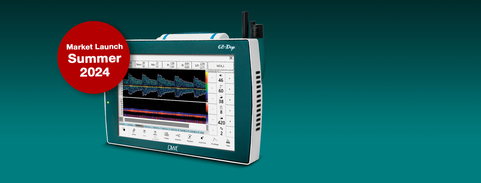 DWL USA, Inc - Transcranial Doppler Sonography (TCD)